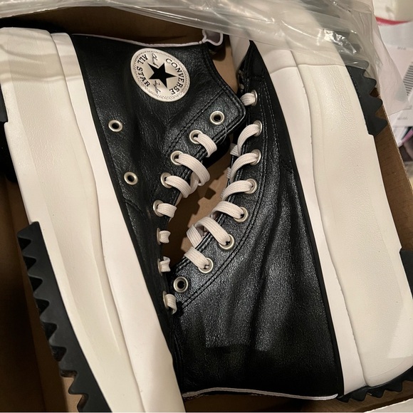 Converse | Shoes | Converse Run Star Hike Platform Leather Hi Top ...